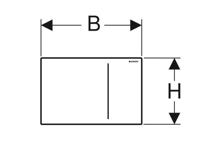 Кнопка зливу Sigma70 115.620.FW.1 Geberit - купити недорого в Києві ...