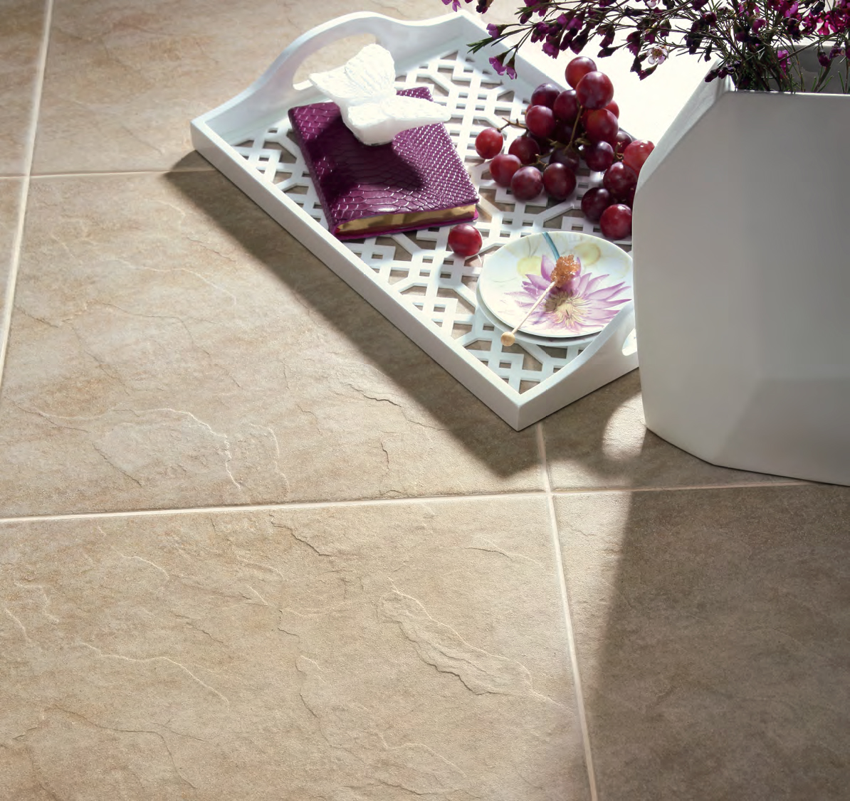 Плитка керамогранітна Vulcan Cream 400x400 Ceramika Gres - купити ...